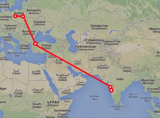 170 dni w Indiach: Mandrem Beach - Goa - jak się żyje w domku na plaży
