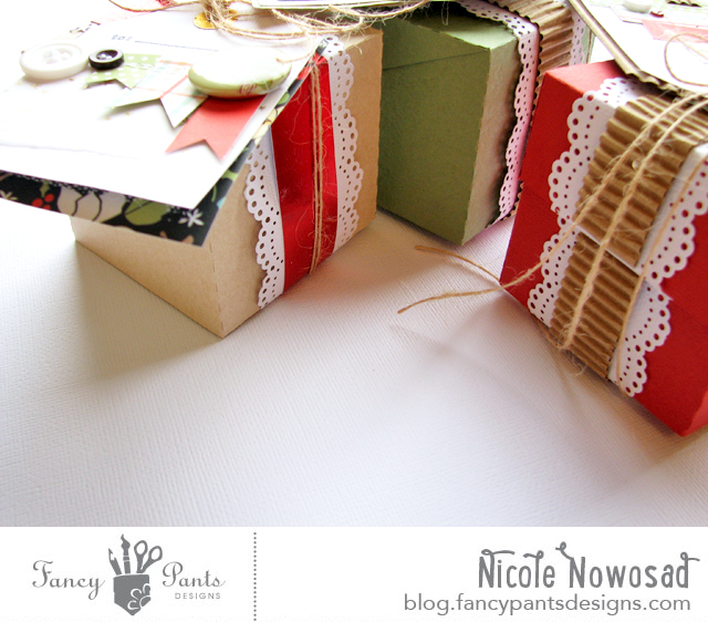 Nicole Nowosad: Mini boxes & tags!