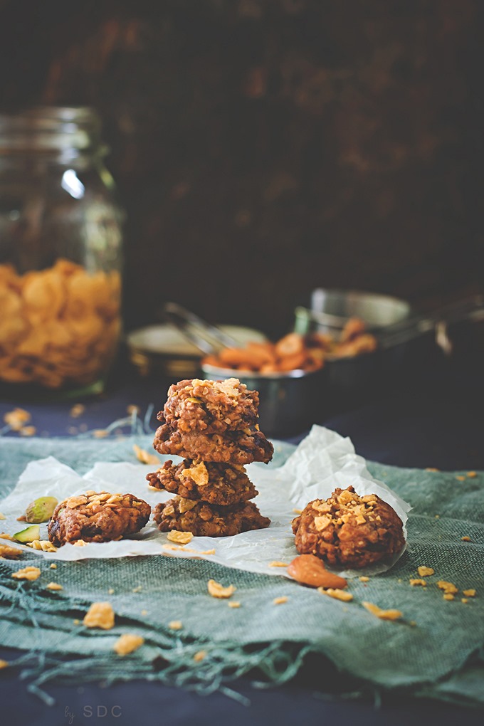 Melley Mey's Kitchen : ~ Resipi Biskut Oatmeal Cornflakes...