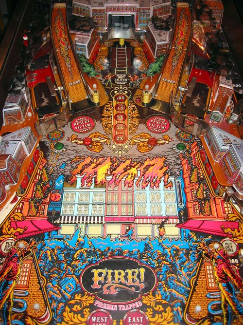 Original Pinball: Efecto Fuego - Pinball Fire! (Williams 1987)