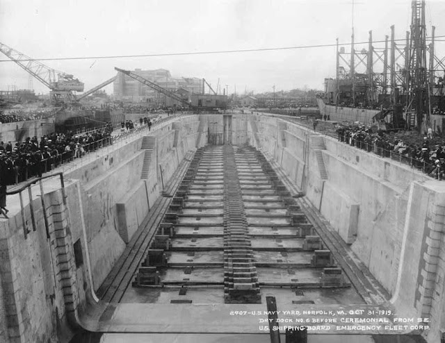 Hampton Roads Naval Museum: Historic Gems: Norfolk Naval Shipyard’s Dry ...
