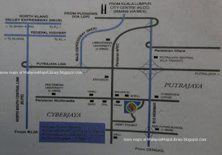 Malaysia Maps Library: Map of Shaftsbury Square , Cyberjaya