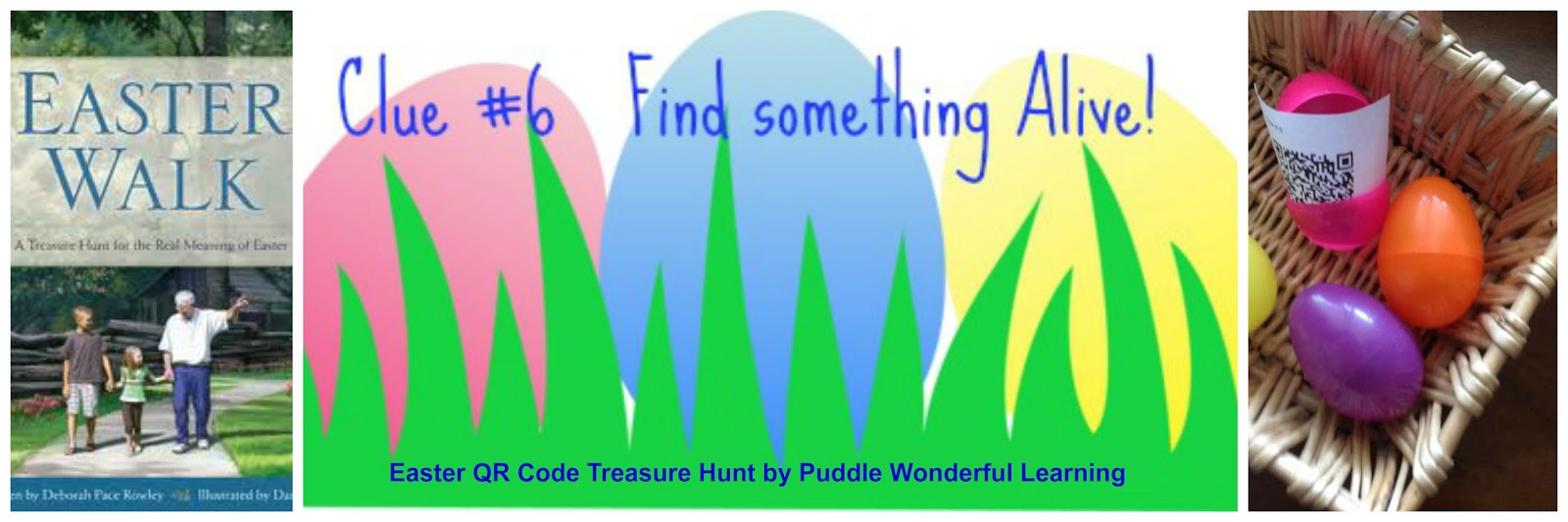 Puddle Wonderful Learning: Elementary Activities: Easter QR Code ...