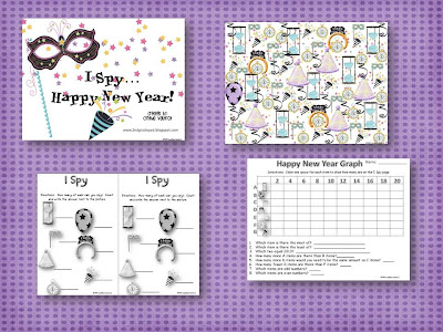 Classroom Freebies Too: I Spy...Happy New Year!