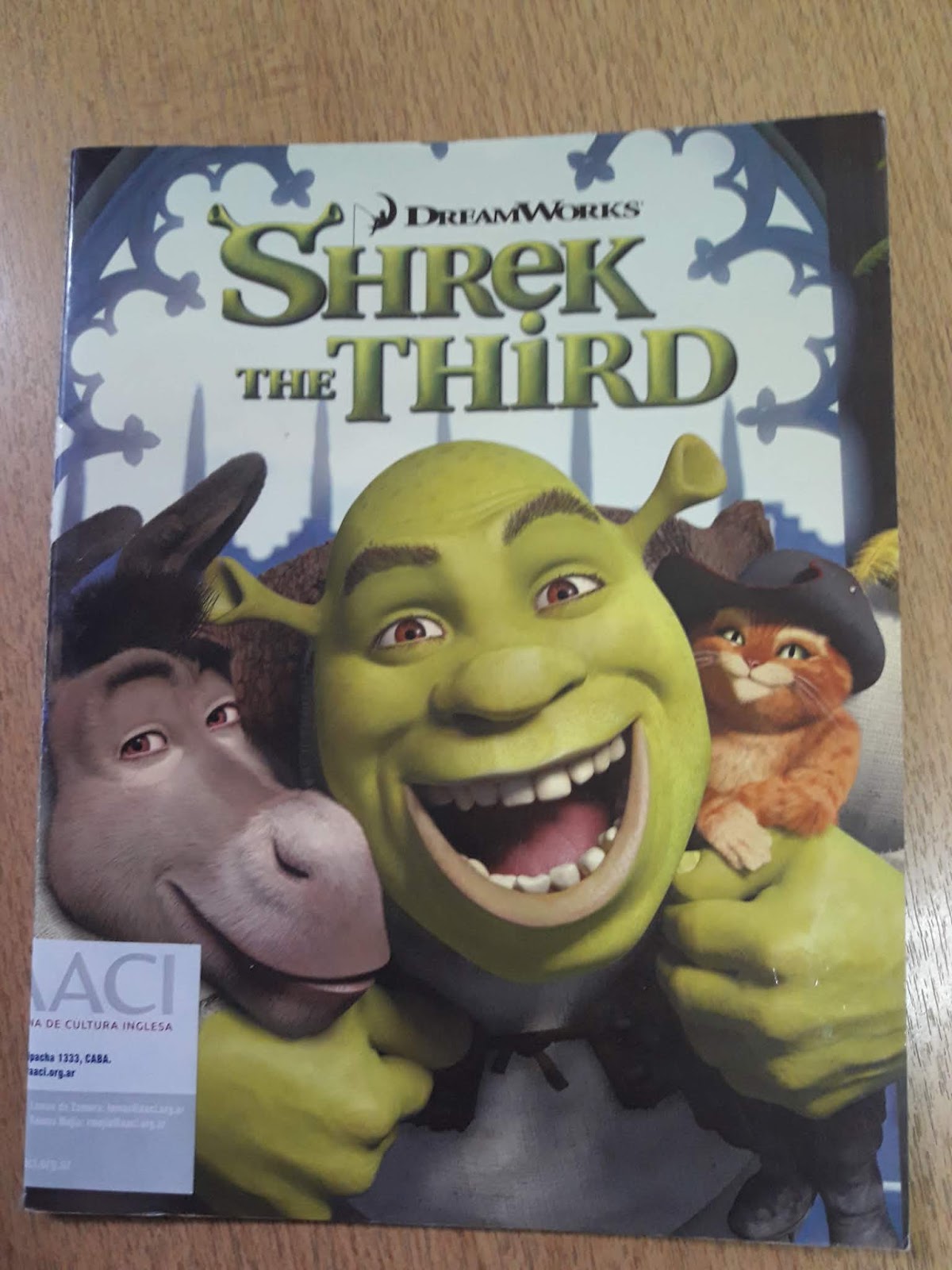 AACI Barracas Reading Spot: "Shrek the Third"
