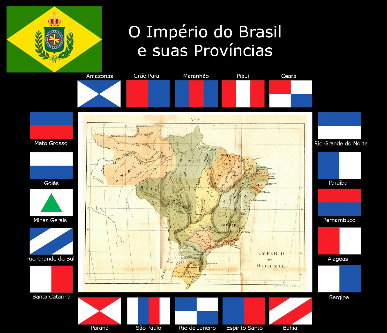 Opinião Monárquica: Um pouco de história - As Províncias do Império do ...