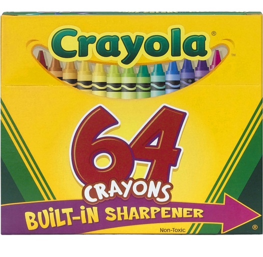 A Box of 64’s with the Built-in Sharpener | Community Foundation of ...