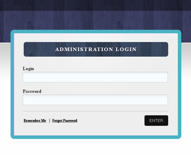 Create A CSS Administrator Login Form Design | Tutorial101