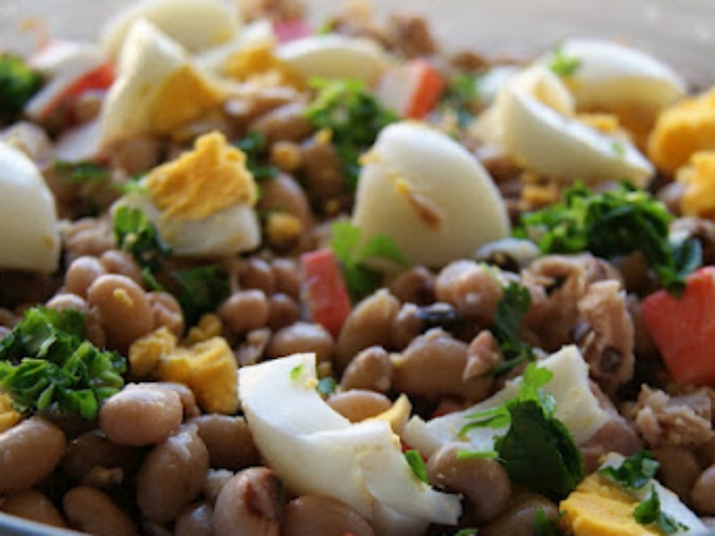 Agenda dos Sabores: Salada de feijão frade e atum