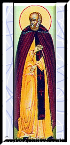 Vidas Santas: San Auxencio de Bitinia, Abad