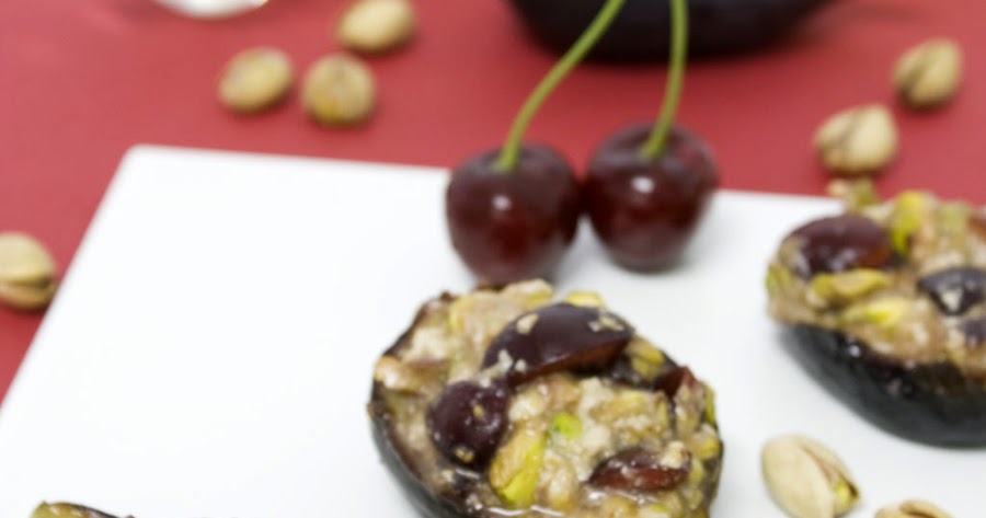 e-cocinablog: Brevas con cerezas, pistachos y foie