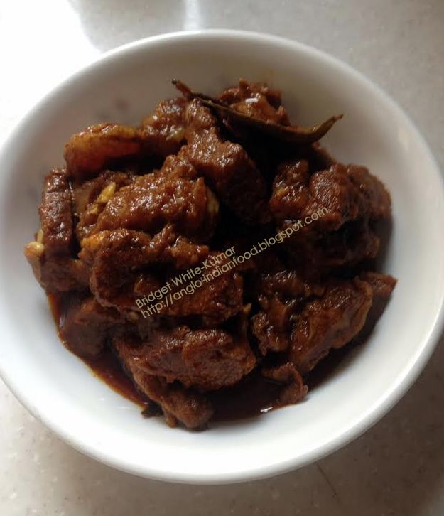ANGLO-INDIAN CUISINE : ANGLO-INDIAN HOT BEEF FRY