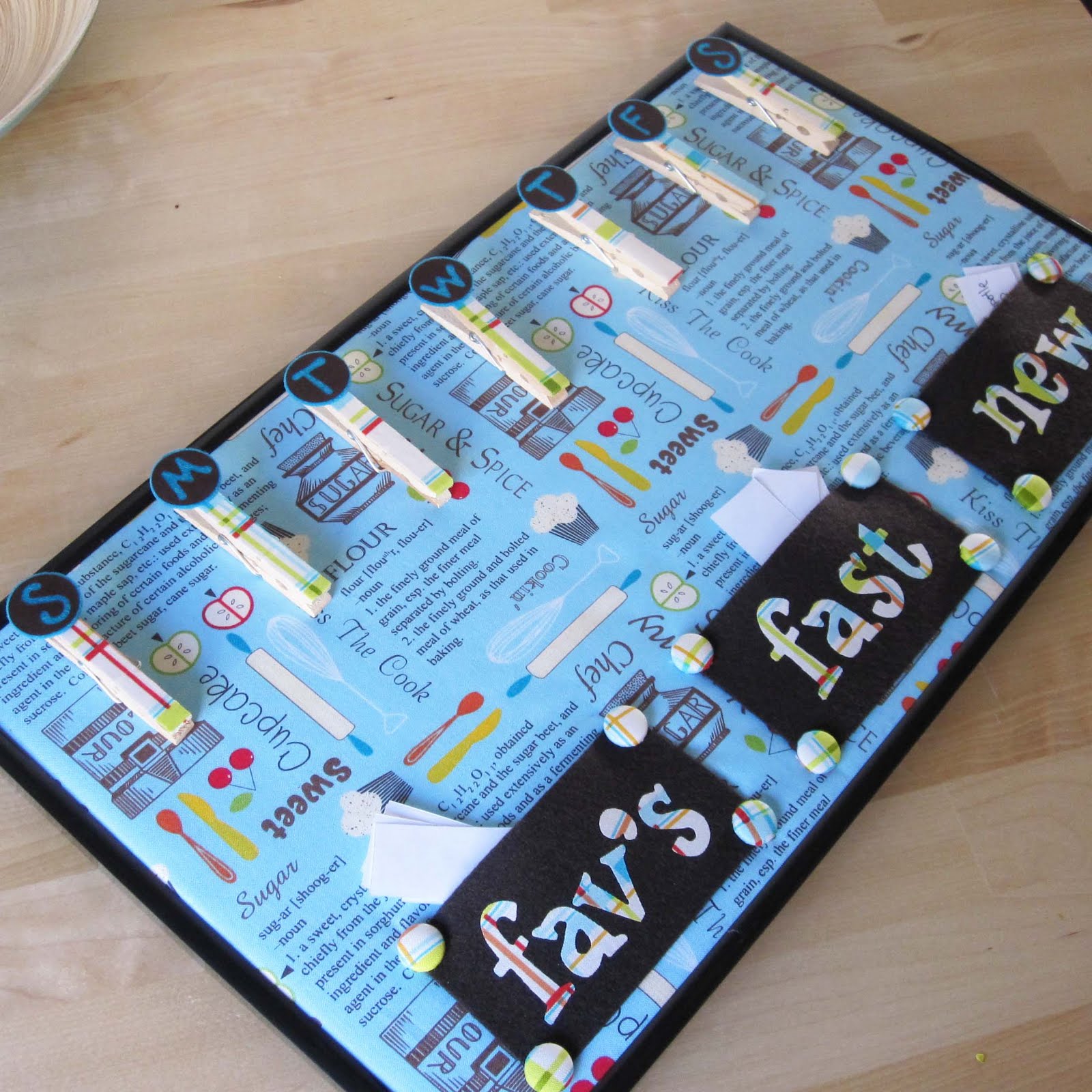 Serenity Now: Meal Planning Board Tutorial and Supply Giveaway!