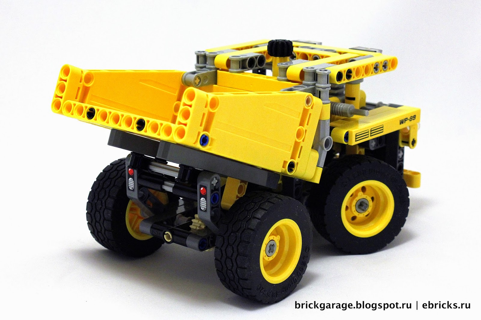 Первый Лего Техник блог: Обзор набора LEGO Technic 42035 Карьерный грузовик