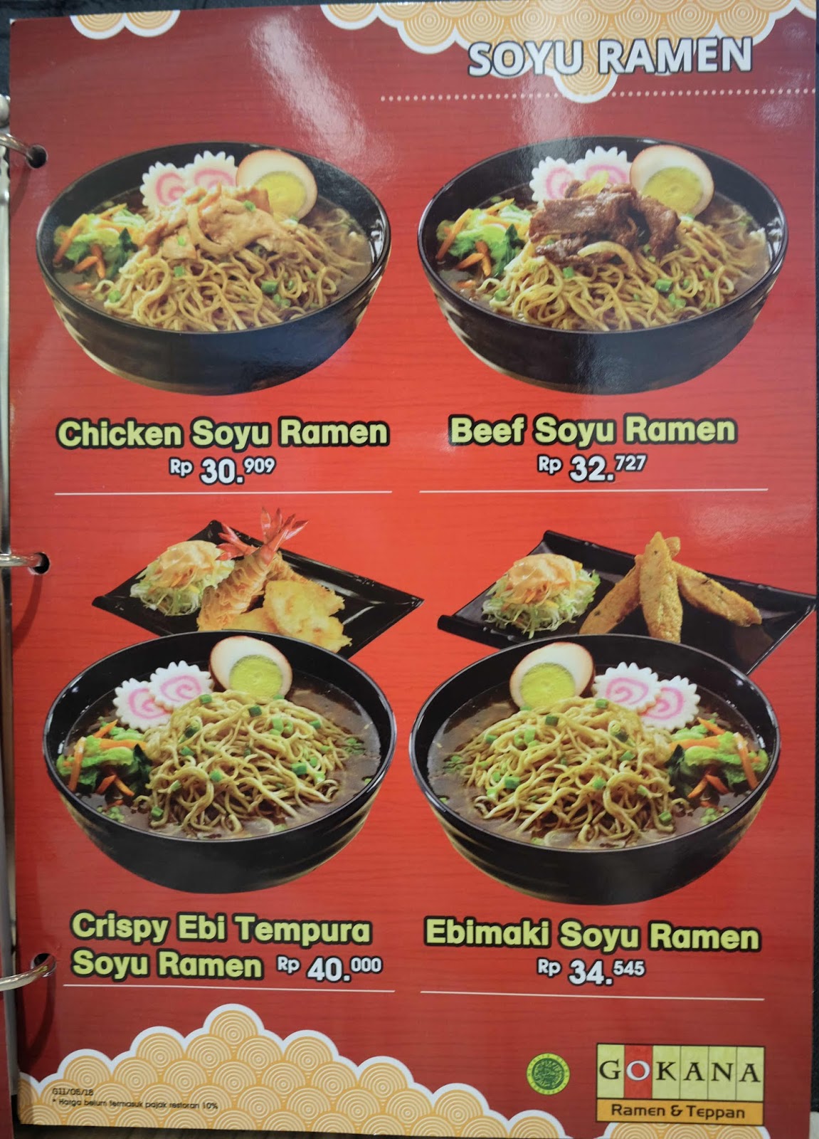 Gokana, Fast Food Jepang Murah - Food, Travel and Lifestyle Blog