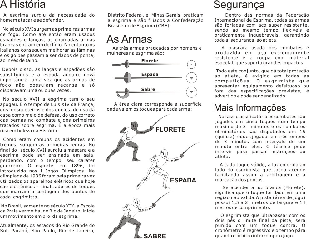 Esgrima | História da Esgrima