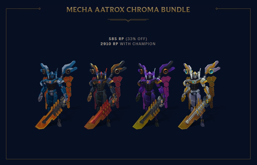 Surrender at 20: Mecha Rengar & New Chroma now available!