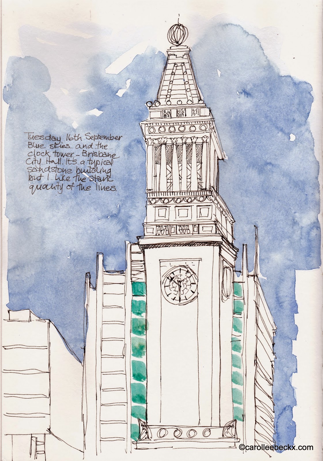 Art matters: Sketching in King George Square, Brisbane