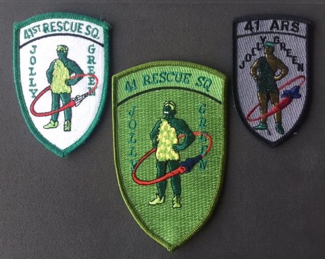 THE USAF RESCUE COLLECTION: USAF 41st RQS Patch Set