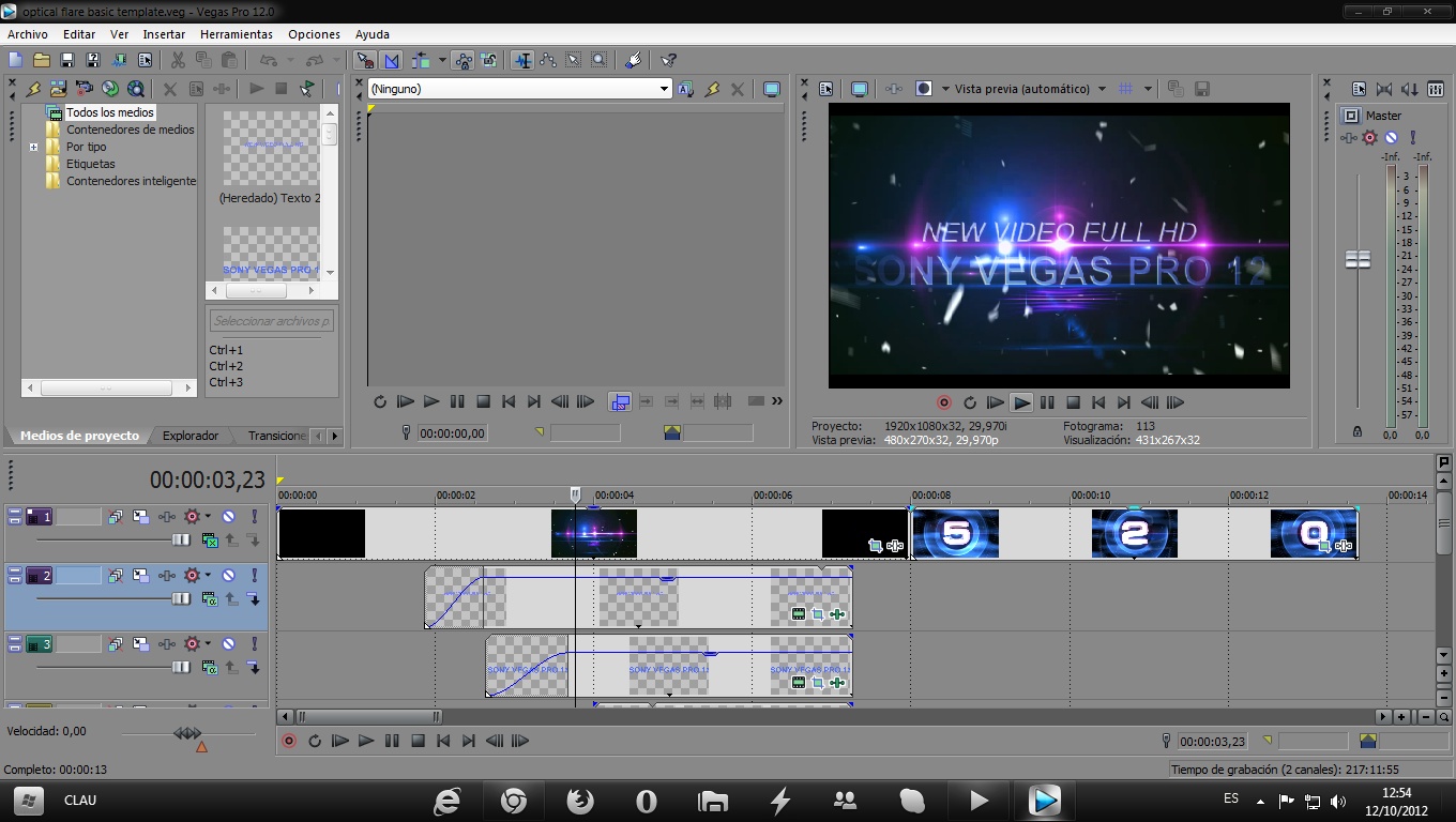 Sony Vegas Pro 12 Full | Programas Gratis