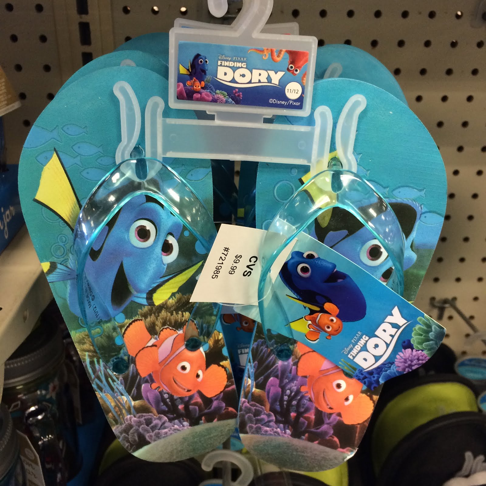 Dan the Pixar Fan: Events: Finding Dory Merch Release (Swim Gear, Water ...