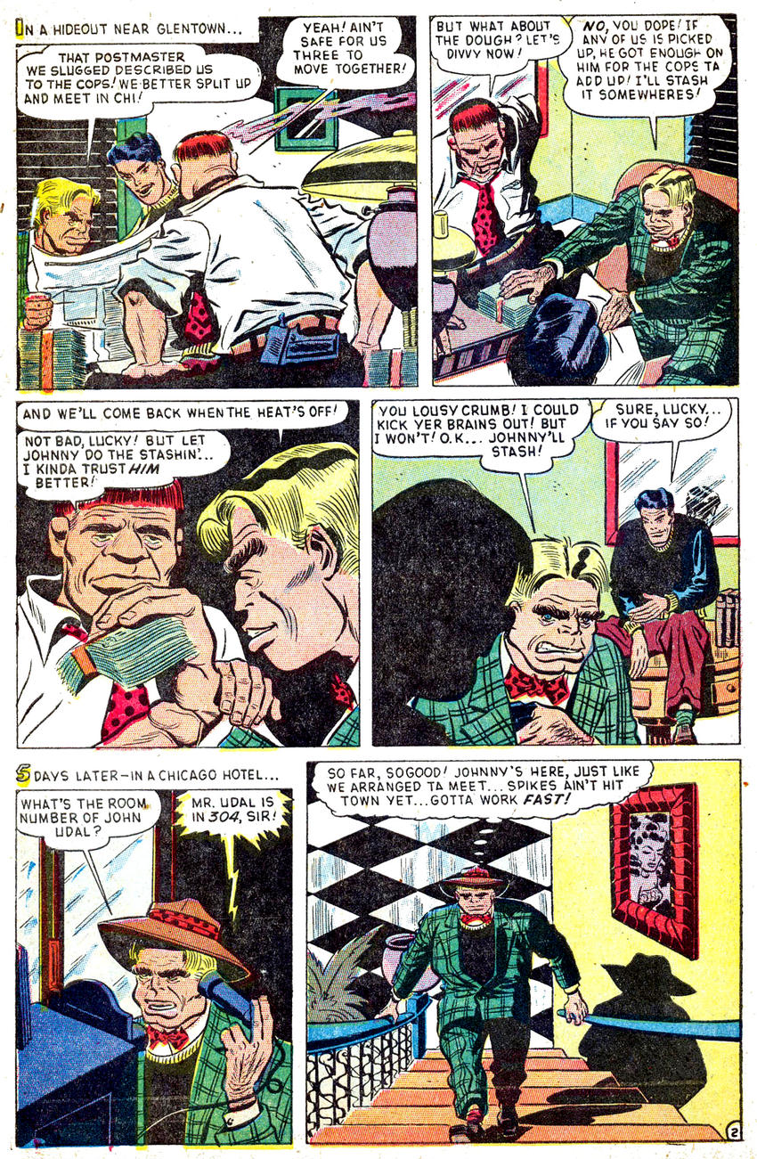 Pappy's Golden Age Comics Blogzine: Number 1653: Seven Dead Men