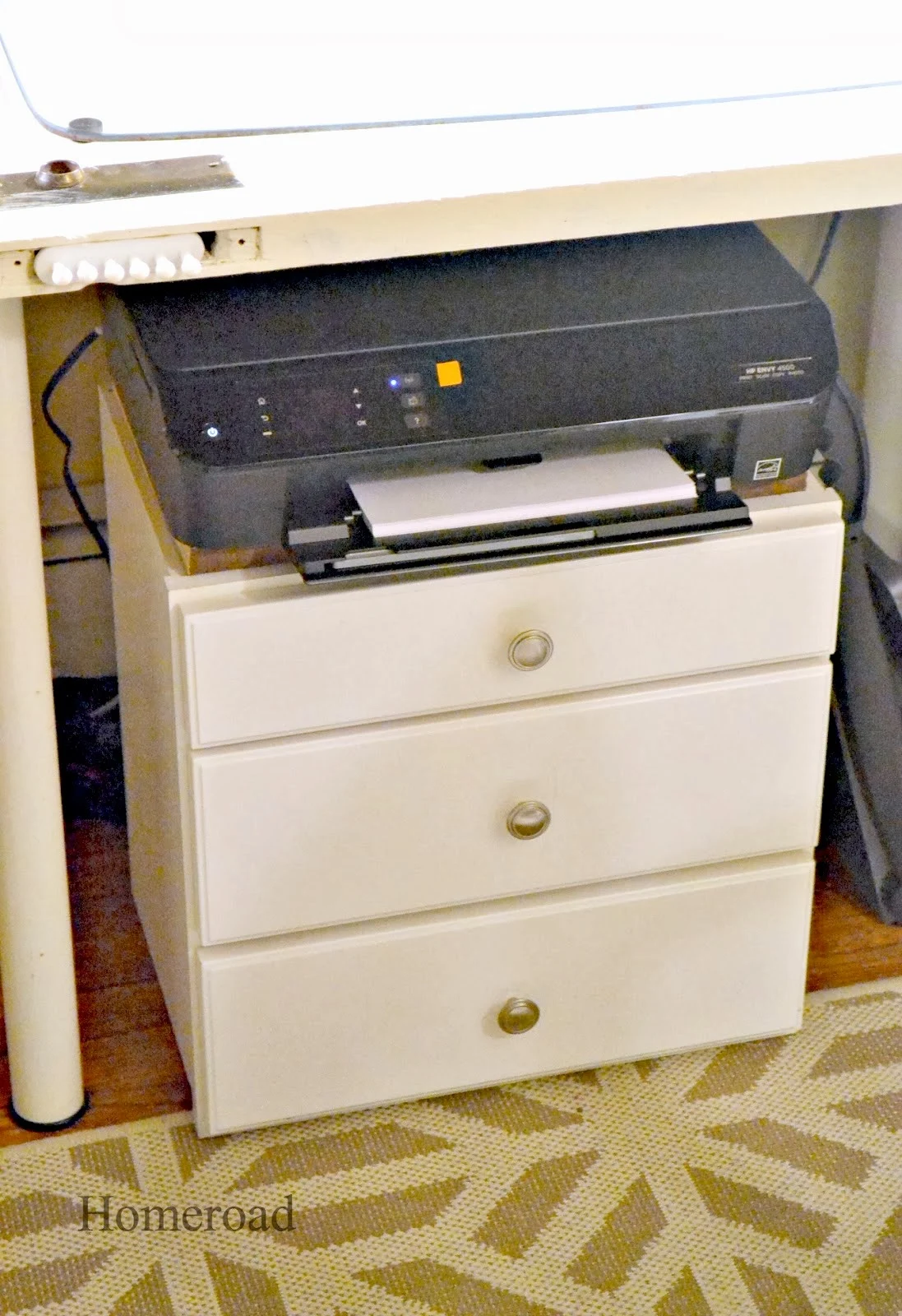 Craft Room with Unique Storage Ideas