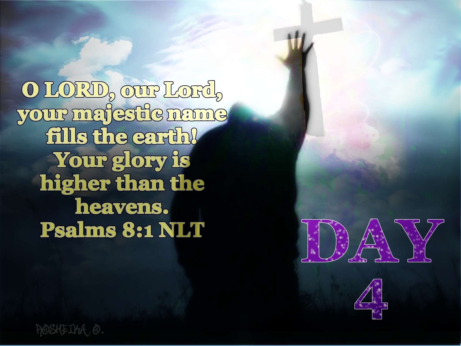 S.G.Designz: Psalms 8:1 NLT