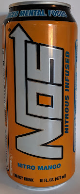 Caffeine King: NOS Nitro Mango Energy Drink Review