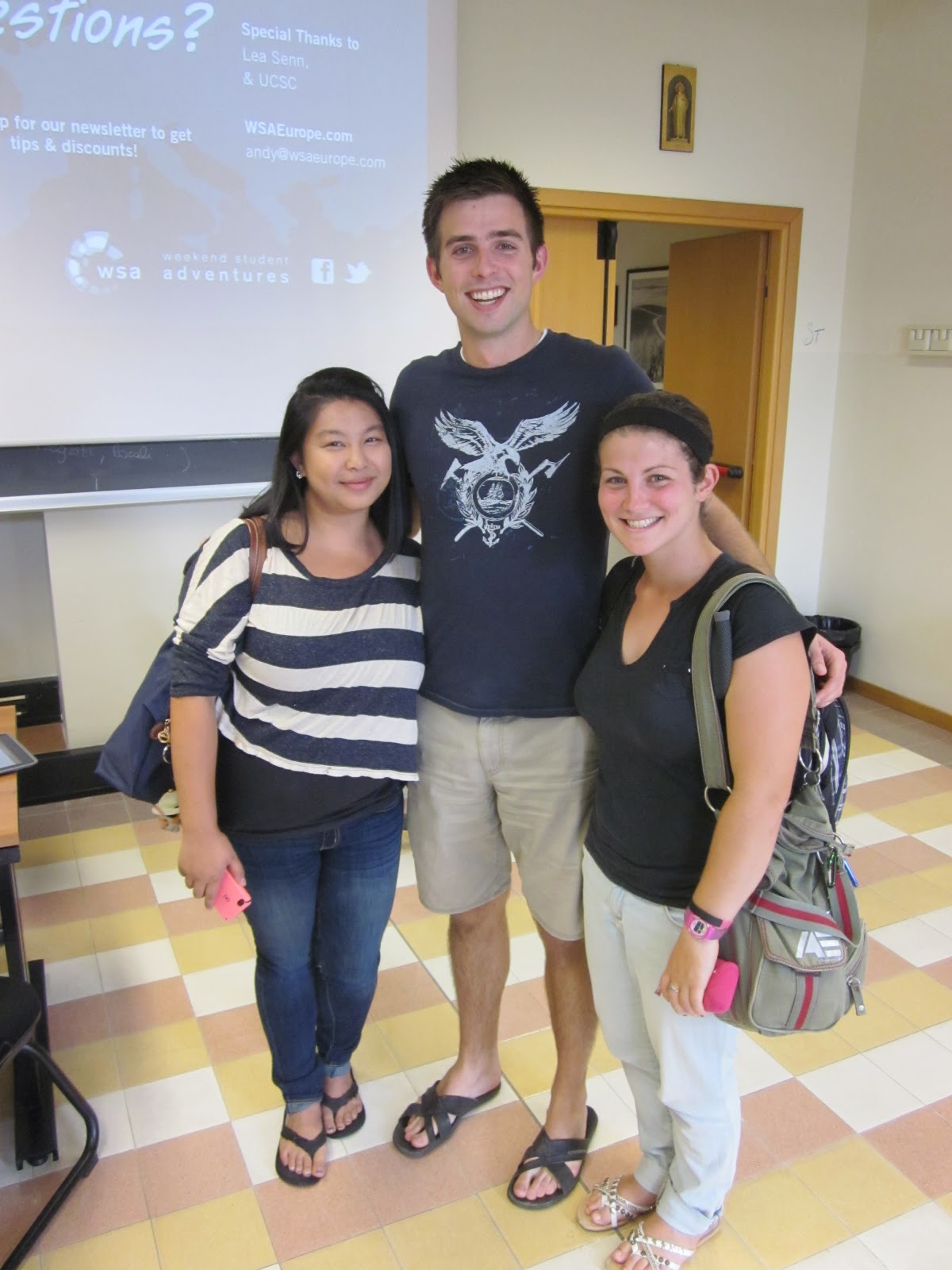 Milan Meets Lauren : Andy Steves, You Know...Rick Steves Son