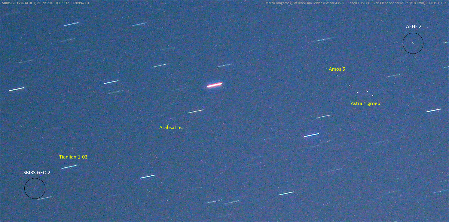 SatTrackCam Leiden (b)log: Back to basics: AEHF 2 and SBIRS GEO 2 imaged SatTrackCam Leiden (b)log: Back to basics: AEHF 2 and SBIRS GEO 2 imaged