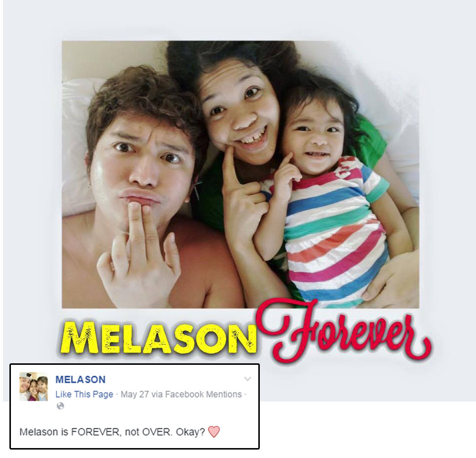 Melasons’ Relationship on The Rocks?