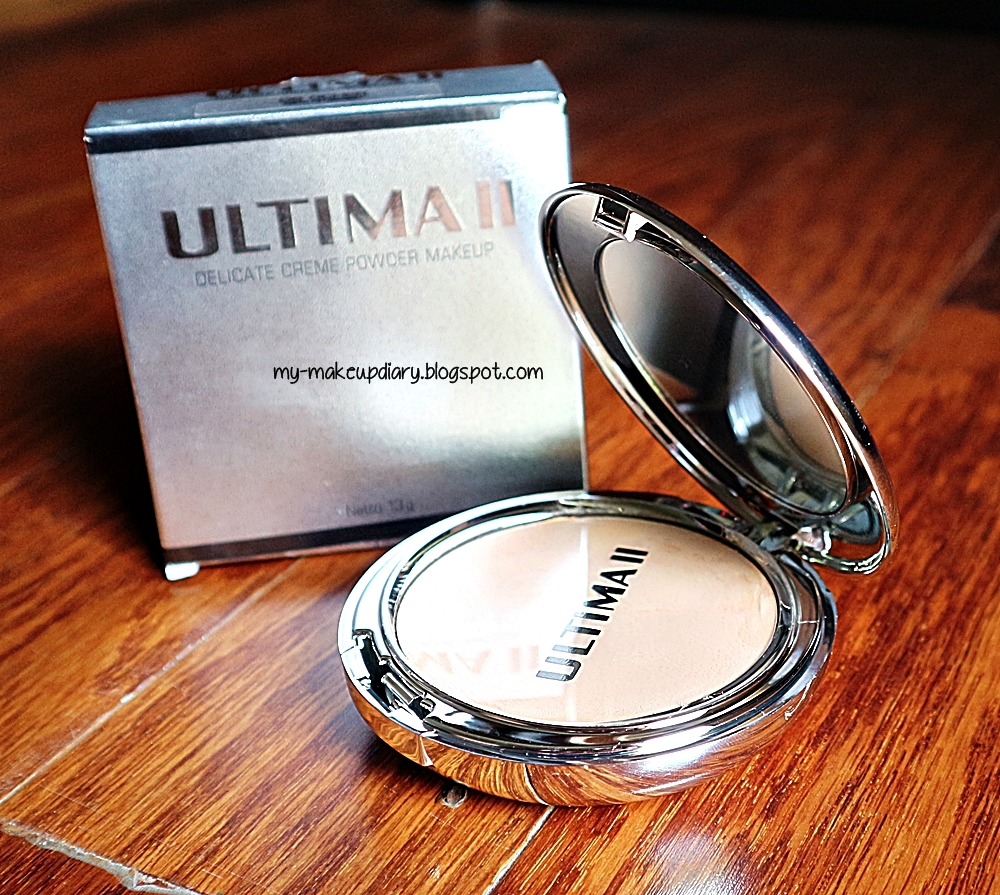 [REVIEW] Ultima II Delicate Creme Powder Makeup in Ocher - My-Makeupdiary