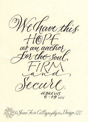 A Place To Flourish: Calligraphy Flourish Friday - Mandala and Bible Verses