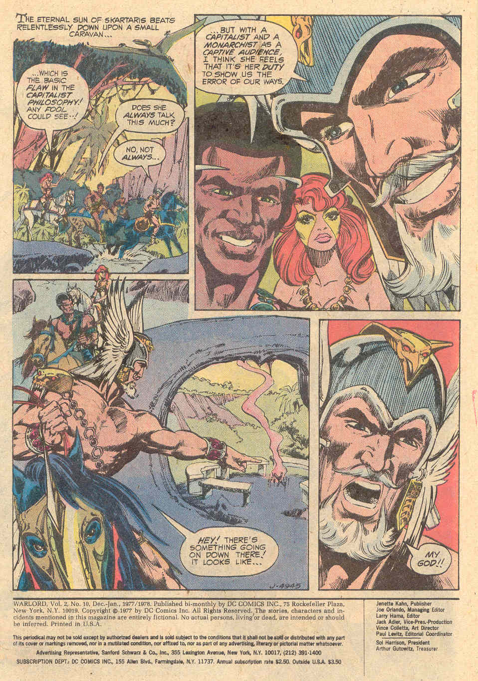 Diversions of the Groovy Kind: Greetings from Skartaris: "Tower of Fear ...