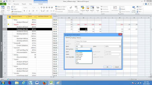 Using Resource usage view | Quick MS Project