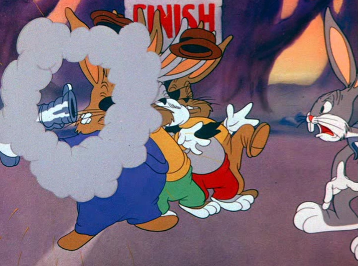 Tortoise And The Hare Bugs Bunny Finish Line