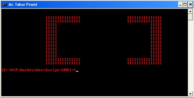 Cara Membuat Gambar Di CMD | Mr Takur