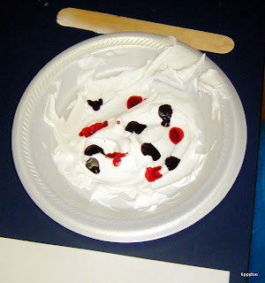 Tippytoe Crafts: Shaving Cream Art