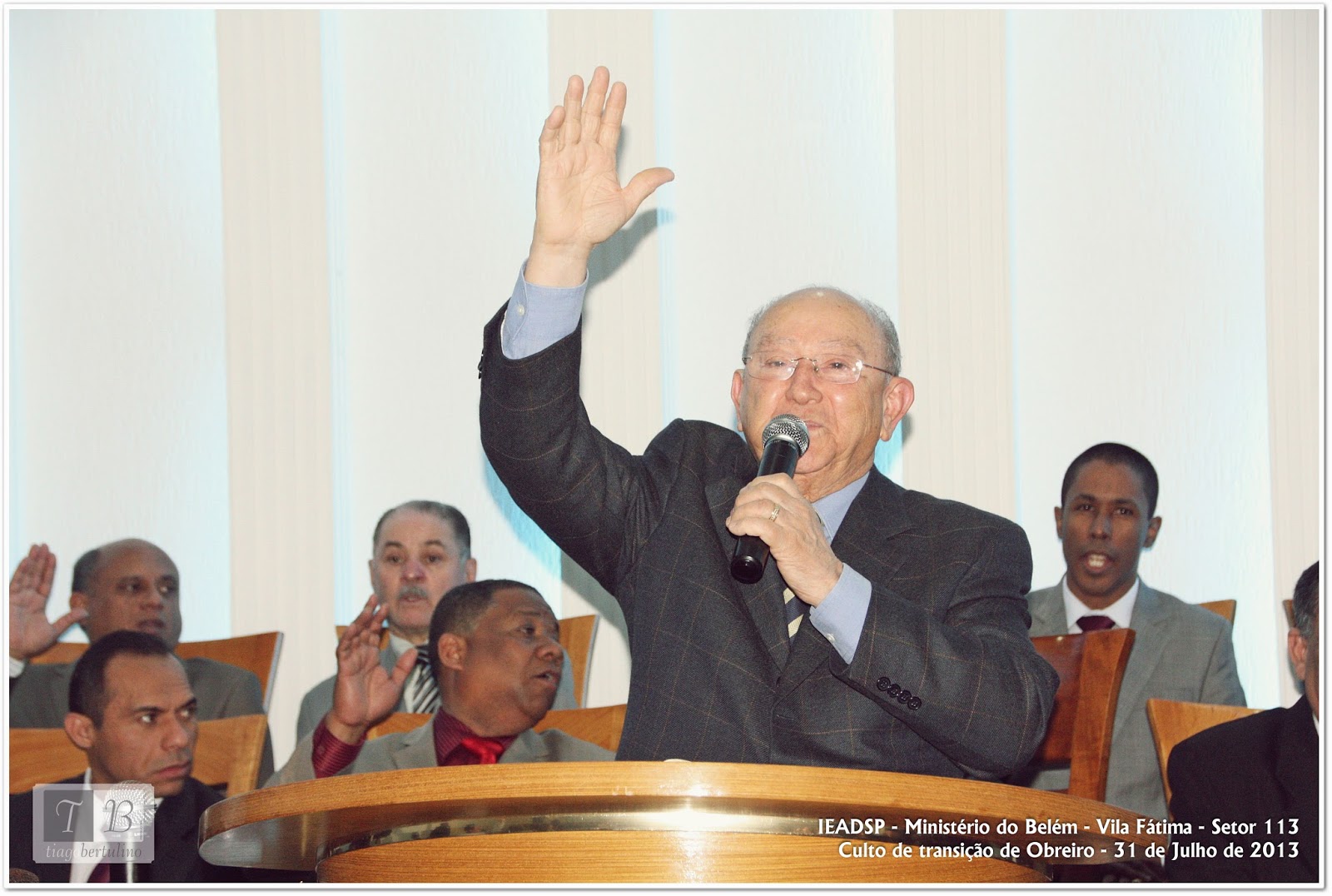 AD Vila Fátima (SP) recebe novo Pastor em culto dirigido pelo Pastor ...
