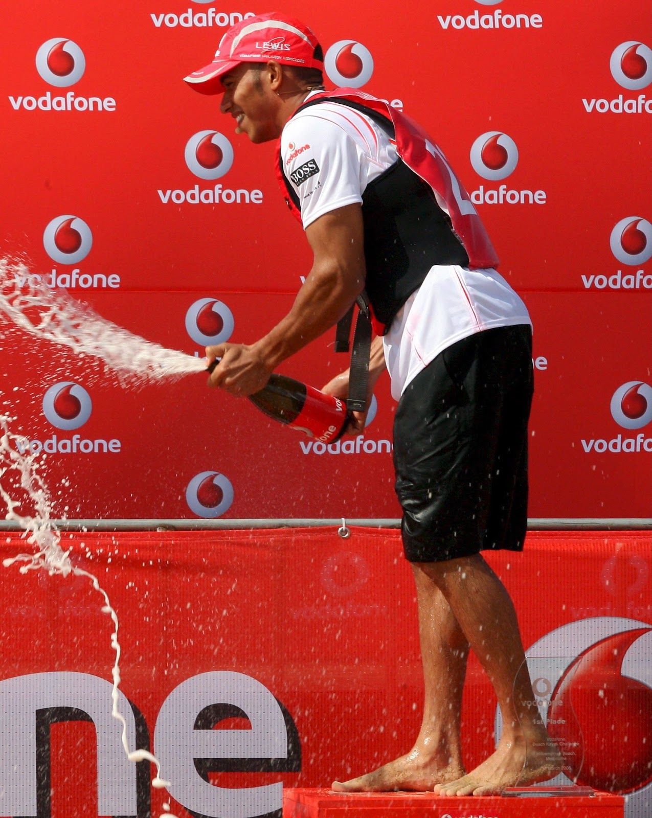 Only Feet: Lewis Hamilton