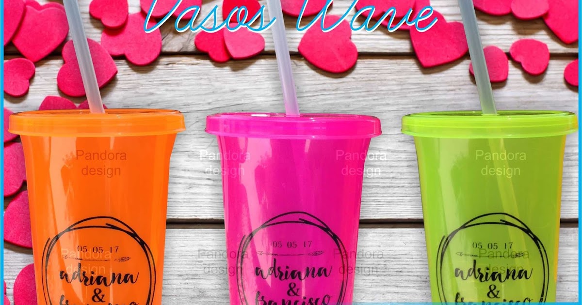 Vasos Para Boda Pandora Design Portafolio