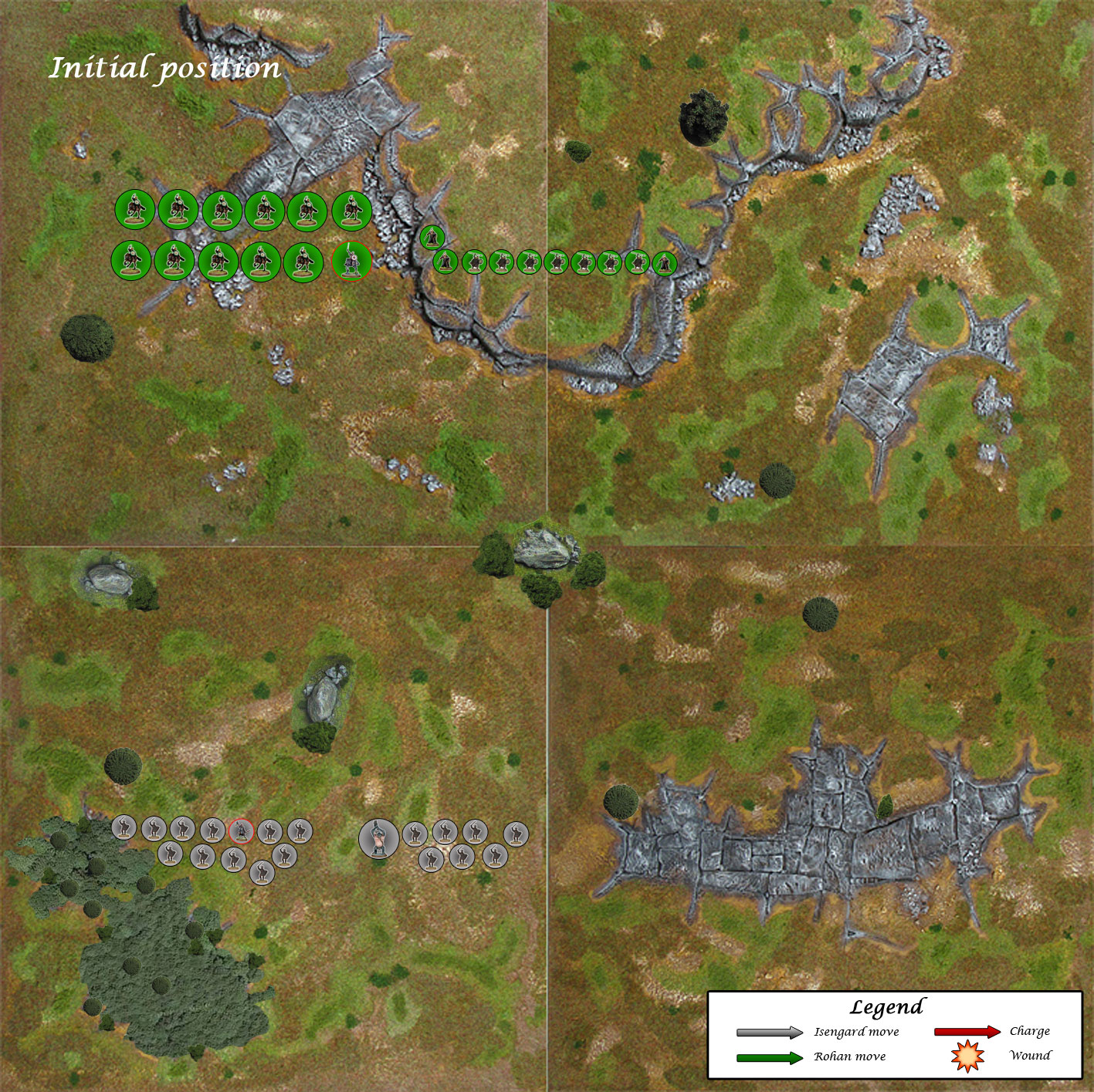 L'épopée: Rohan in Flames - Turn 1 (part II)