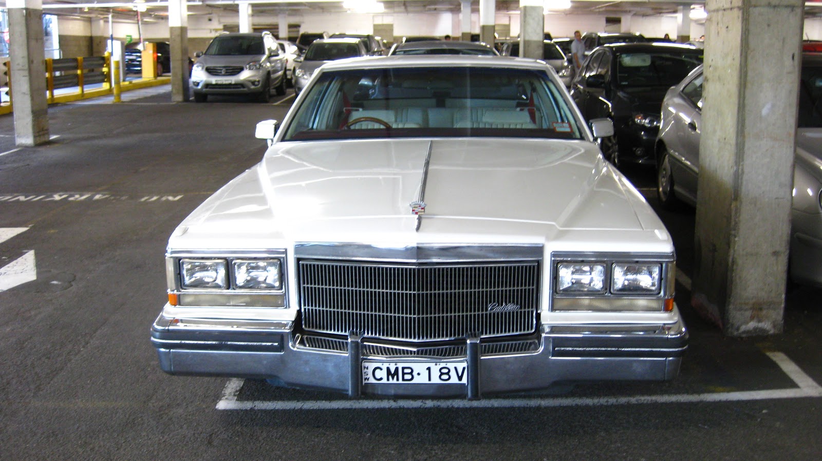 Aussie Old Parked Cars: 1983 Cadillac Coupe deVille HT 4100