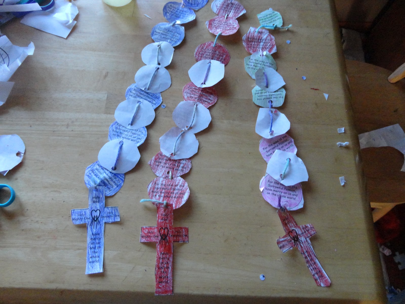 Lost in the Laundry Pile: Divine Mercy Crafts