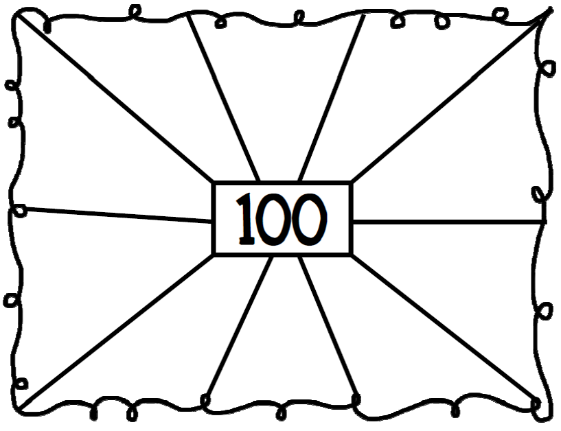 100th Day Freebies | Mrs. Black's Bees