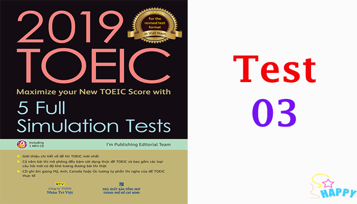 Listening Maximize your New TOEIC Score - Test 3 - Chia sẻ kiến thức TOEIC