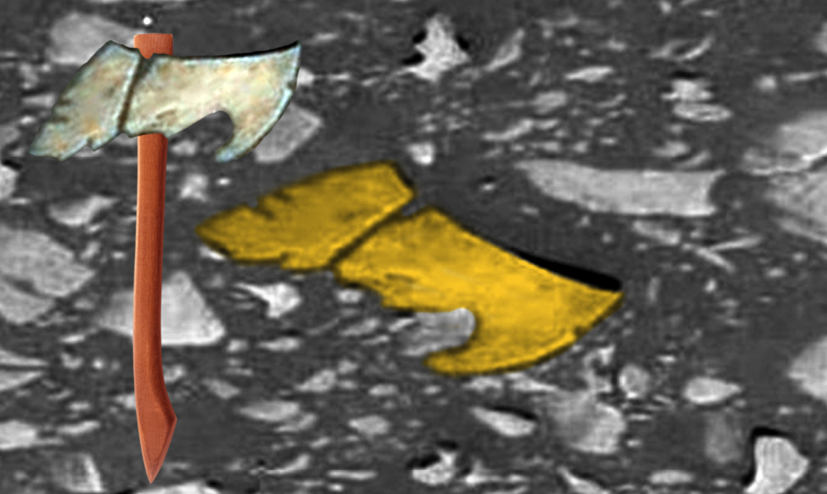 UFO SIGHTINGS DAILY: Ancient Battle Axe And Shields Found On Mars In ...