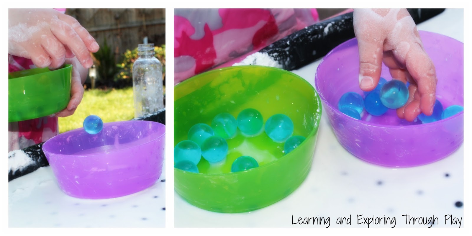 Learning and Exploring Through Play: Cornflour Sensory Play