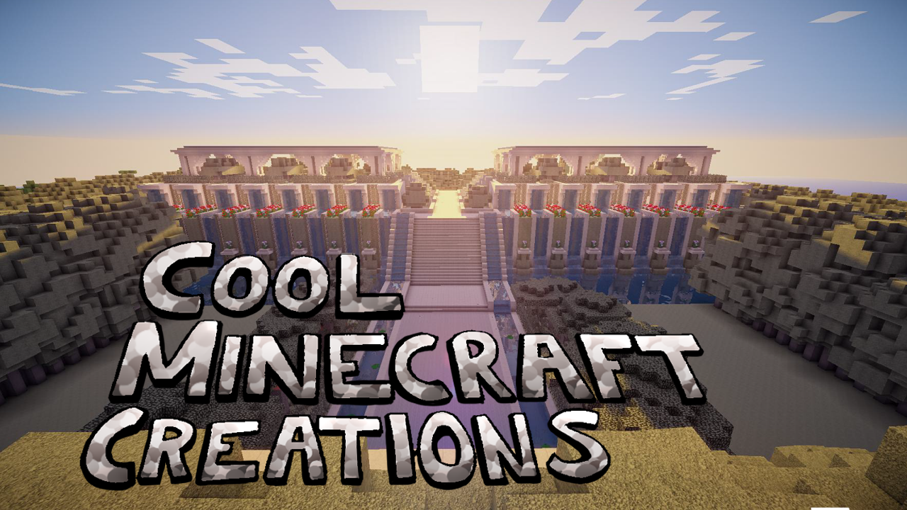 Cool Minecraft Creations: Cool Minecraft Creations: Hanging Gardens of ...